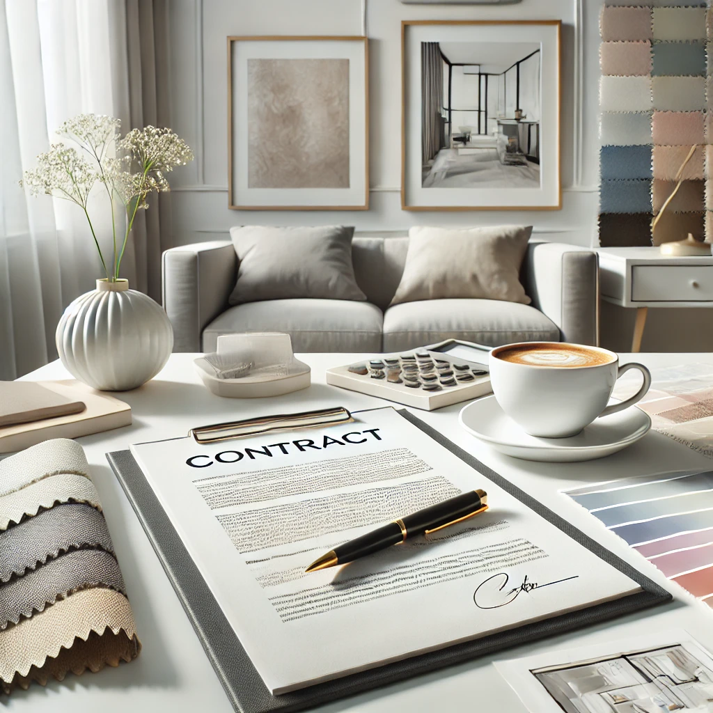 Interior Design Client Contract Ensure Parties Are In Unity
